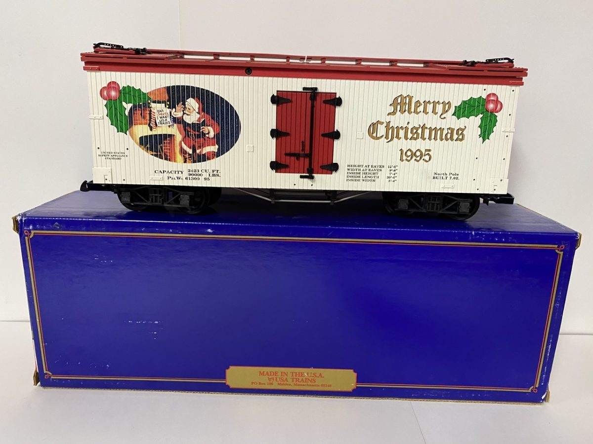 USA#R13013 CHRISTMAS 1995 REEFER CAR – Upland Trains